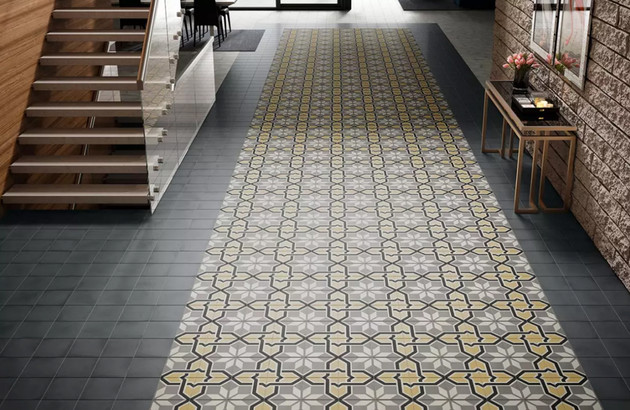 Carrelage à Motif pour Salle de Bain | Espace Aubade