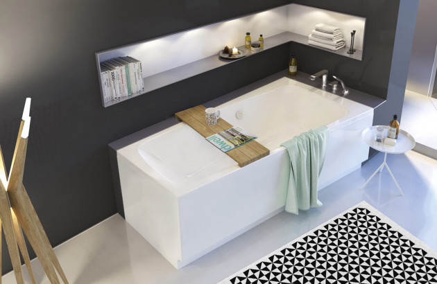 Douche ou baignoire dans la salle de bain familiale ? | Espace Aubade