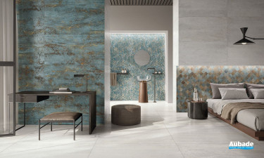 BOLD, le carrelage grès cérame texturé et irisé | Espace Aubade