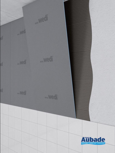 Panneaux de construction wedi prêts à carreler | Espace Aubade