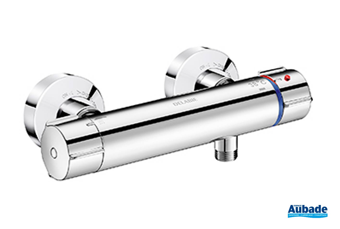 Mitigeur thermostatique douche Delabie Securitherm | Espace Aubade