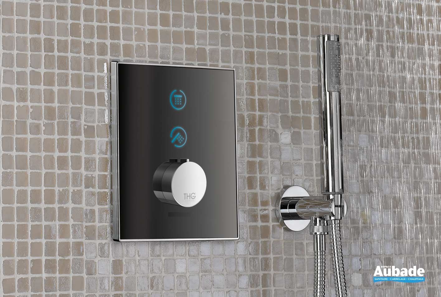 Ensemble de douche tactile THG Electrobox | Espace Aubade