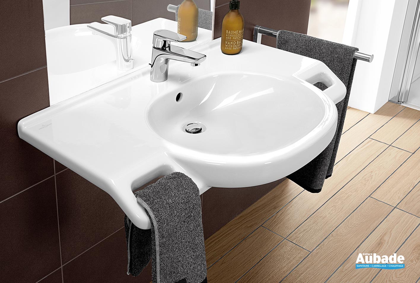 Lavabos PMR O.novo vita Villeroy & Boch | Espace Aubade