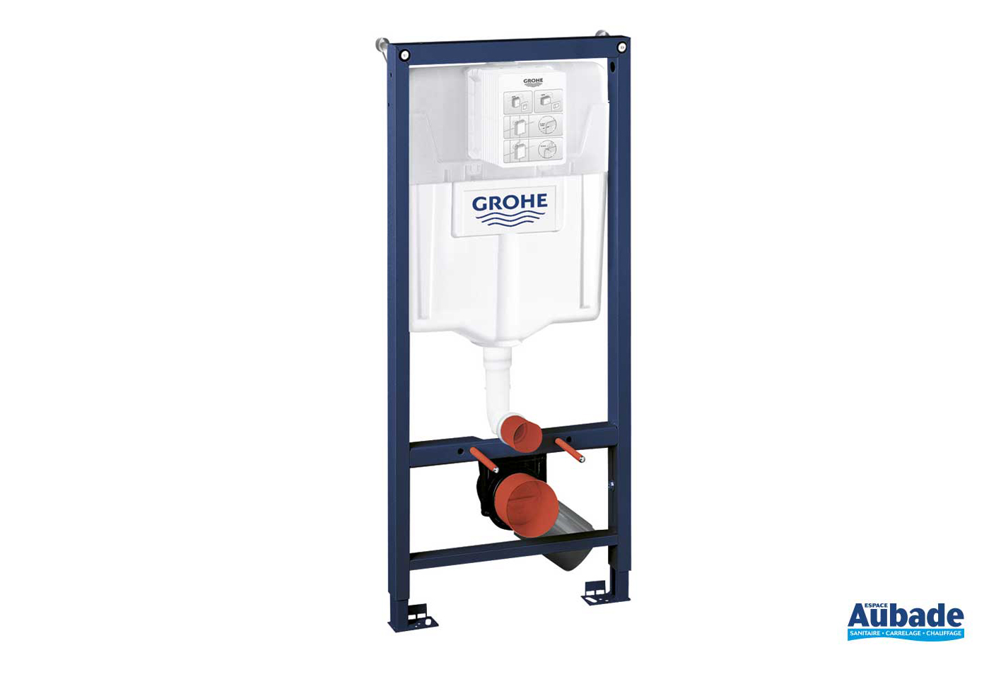 Bâti-support Grohe Rapid SL WC pour murs porteurs | Espace Aubade
