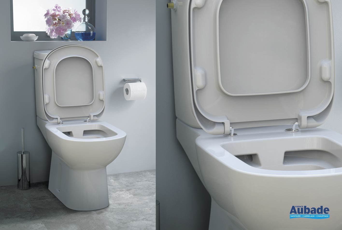 WC Pack Kheops sans bride Ideal Standard| Espace Aubade