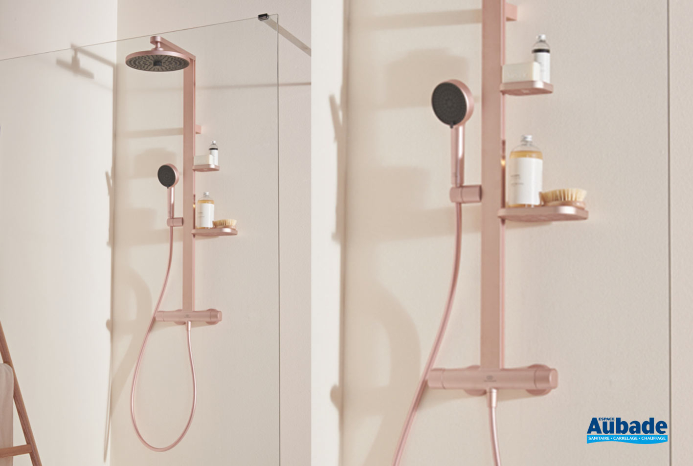 Colonne de douche Alu +, Ideal Standard | Espace Aubade