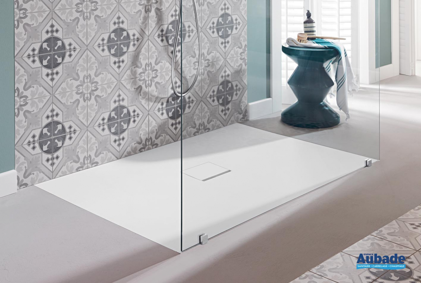 Receveur Squaro Infinity Villeroy & Boch | Espace Aubade
