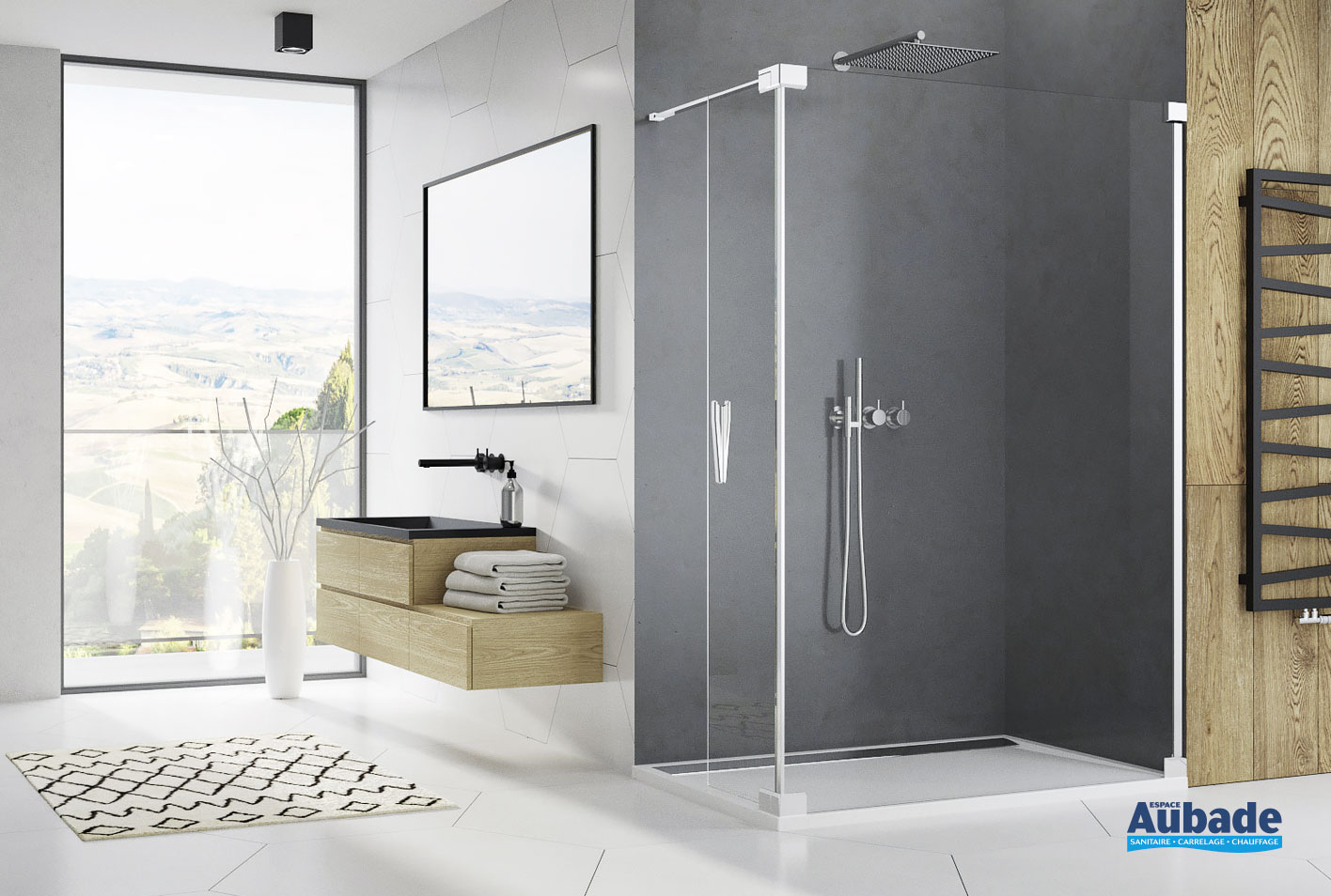 Paroi walk-in OPHALYS SanSwiss | Espace Aubade