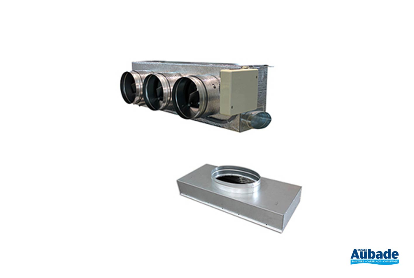 Plénum VMC Easyzone Qai Ib8 pour clim Mitsubishi | Espace Aubade