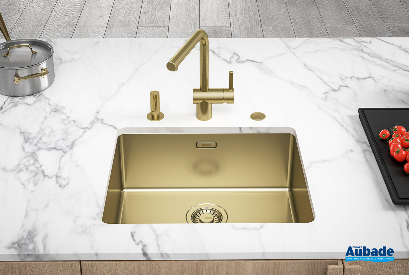 Évier à encastrer BXM 110-50 de Franke | Espace Aubade