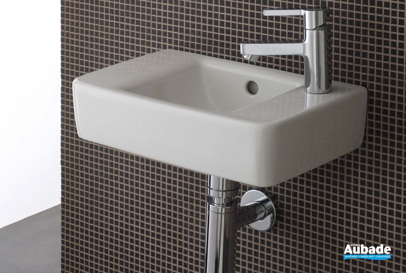 Lave-mains Renova Compact Geberit | Espace Aubade