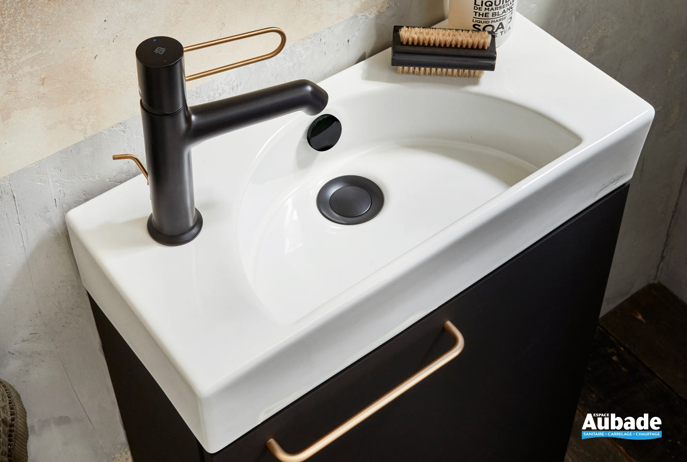 Lave-mains Odéon Rive Gauche Compact de Jacob Delafon | Espace Aubade