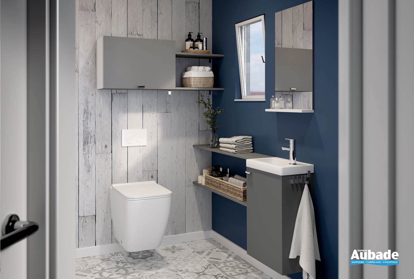 Lave-mains Pop laqué Sanijura | Espace Aubade