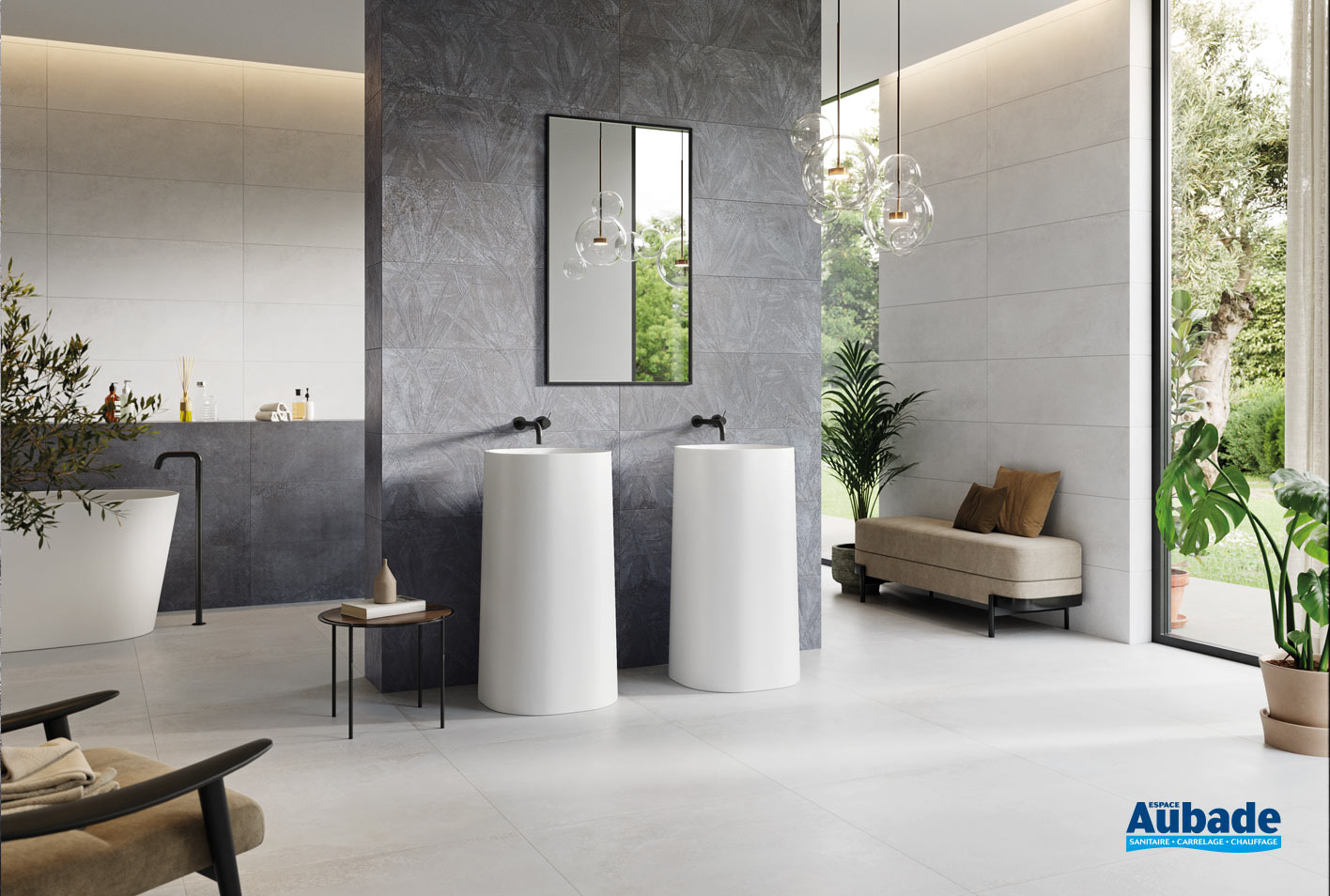 Carrelage SEVERINE Sélection Aubade | Espace Aubade