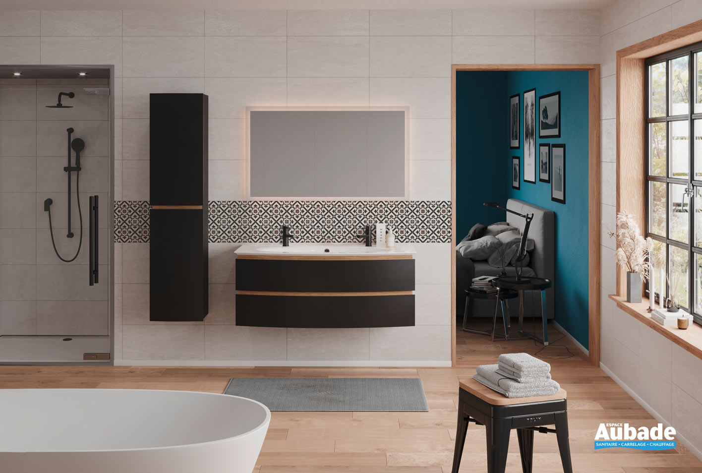 Meuble Bel Ami L. 125 cm Decotec | Espace Aubade