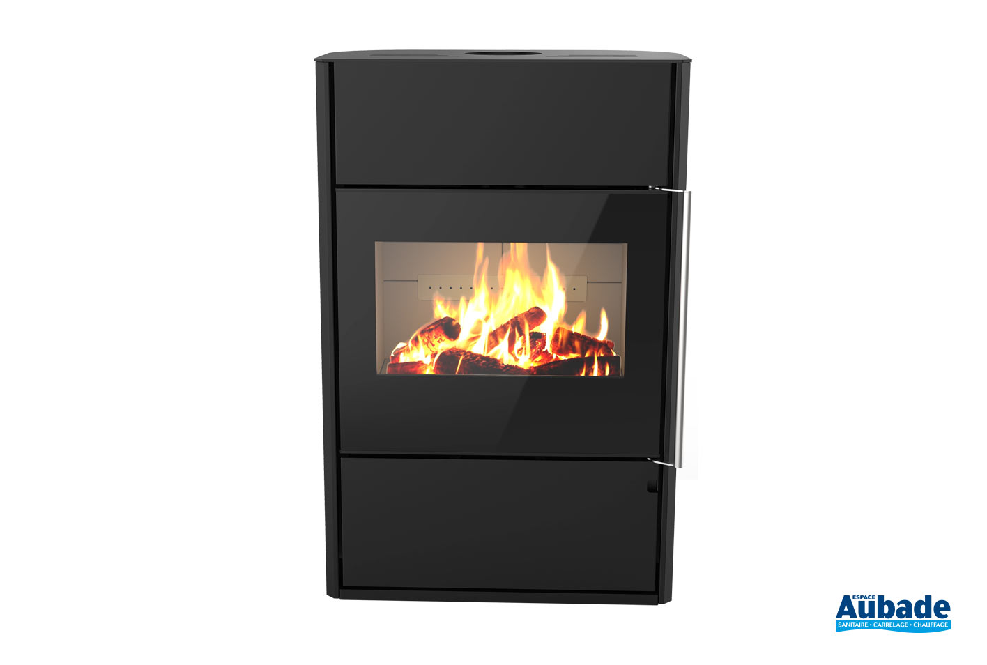Poêle à bûches Horizon’L de Morvan | Espace Aubade
