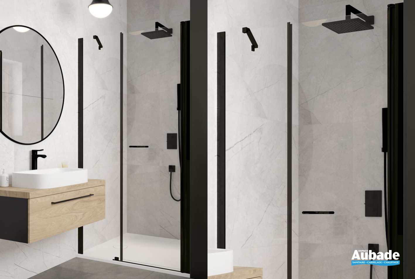 Paroi de douche Arty Leda | Espace Aubade