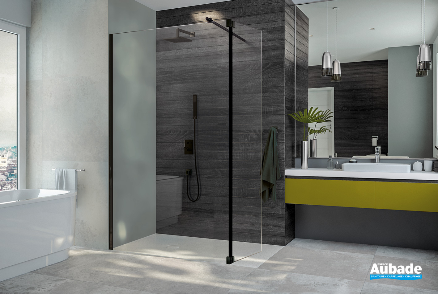 Open 2 avec volet mobile Leda | Espace Aubade