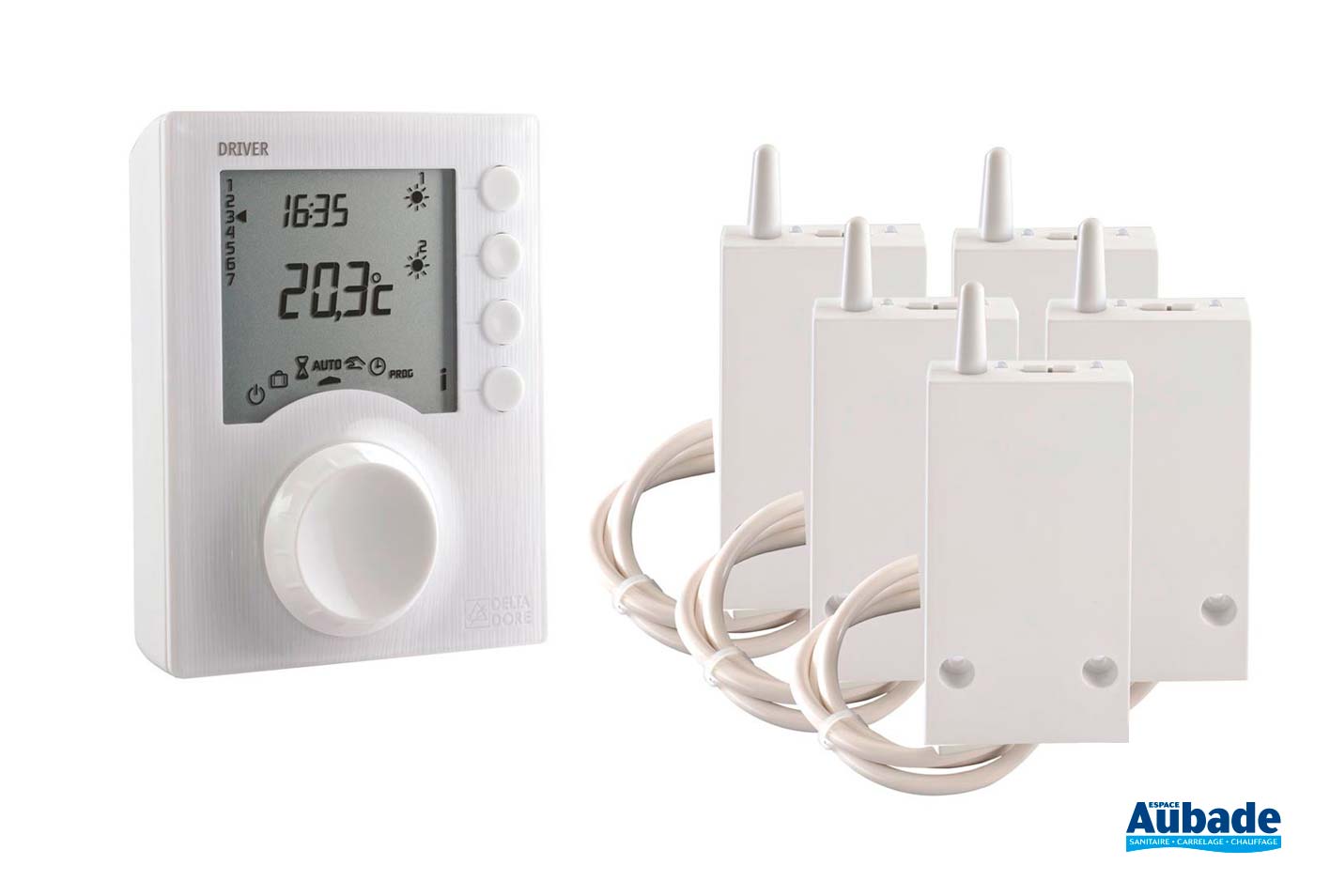 Régulateur / Programmateur chauffage Delta Dore | Espace Aubade