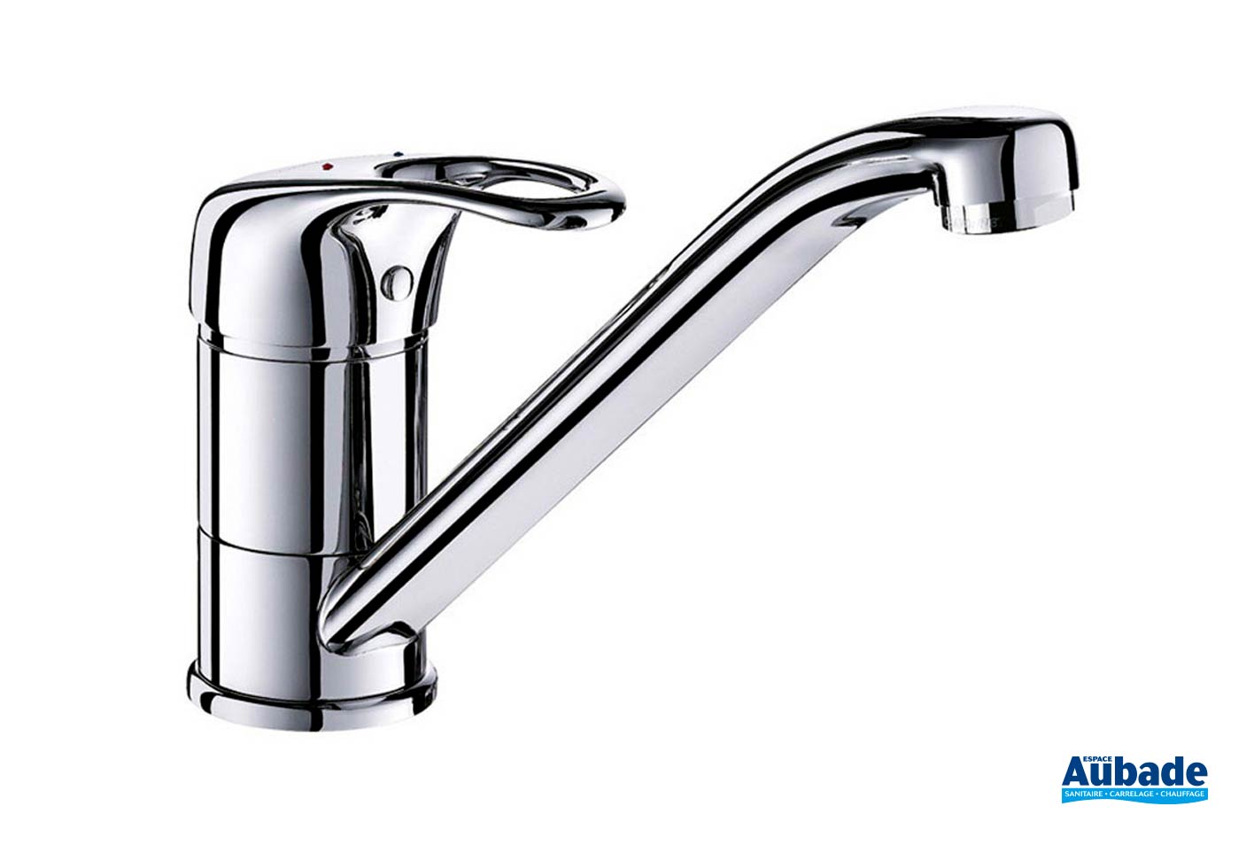 Mitigeur évier bec orientable Delabie | Espace Aubade