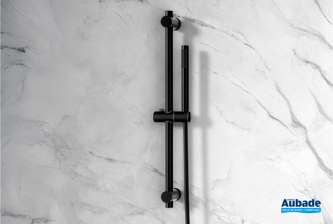 Set barre de douche Inox Line de Aubade Création | Espace Aubade