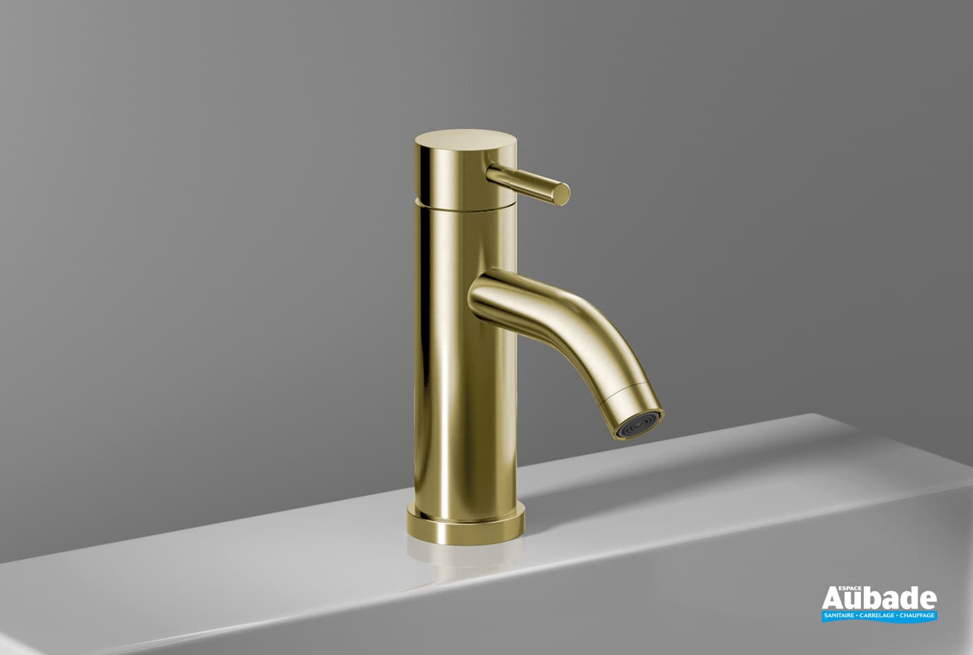 Inox Line - Mitigeur lavabo medium Aubade Création | Espace Aubade