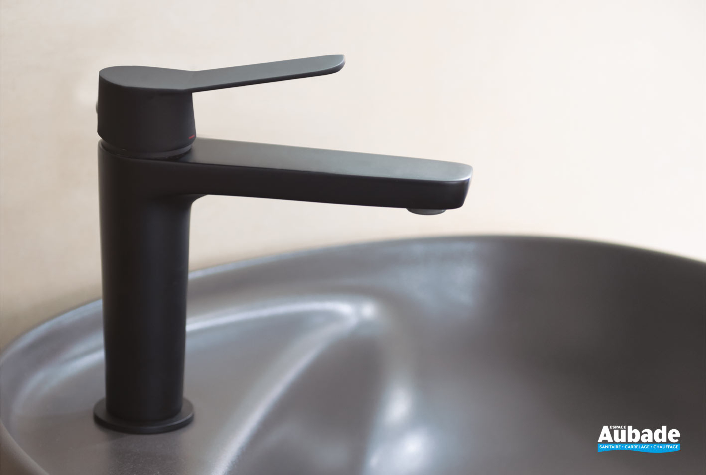 Mitigeur lavabo Caledonia Noir Ramon Soler | Espace Aubade