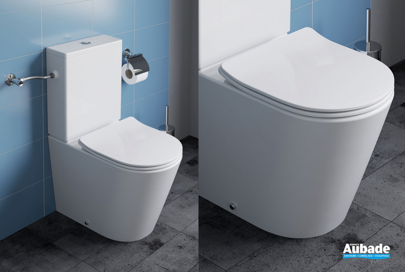 Pack WC sur pied sans bride Avance par Ideal Standard | Espace Aubade