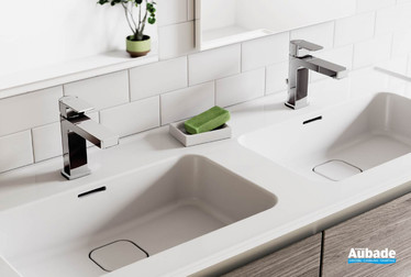 Plan Vasque double Strada 2 Ideal Standard | Espace Aubade