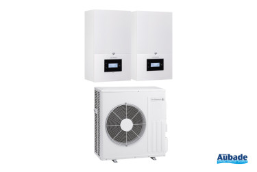 Pompe à chaleur Hybride Gaz Alezio D R32 De Dietrich | Espace Aubade